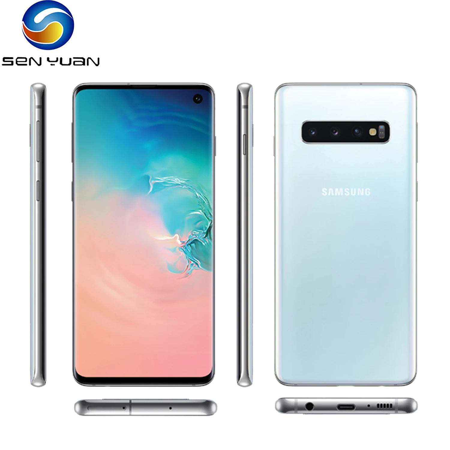 오리지널 삼성 갤럭시 S10 G973U G973F 8GB 램 128GB 롬 옥타코어 Snapdragon 855 NFC 4G ...