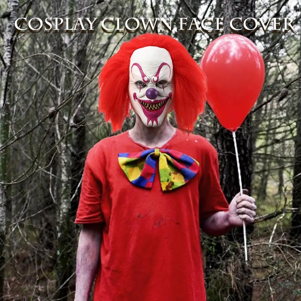 Realistic Scary Clown Mask