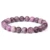 Fashion Natural Stone Pink Angelite Beads Bracelet 8mm Sunstone Beaded ...