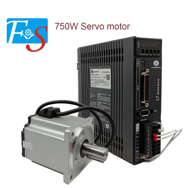 CNC Router Leadshine 80Mm 750W AC220V Servo Motor, 60% OFF