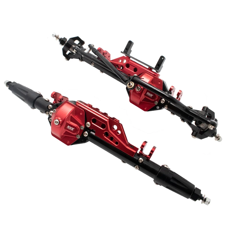 Hd Full Metal Alloy Axle Front & Rear Rc Rock Crawler Car Axle For 1/10 ...