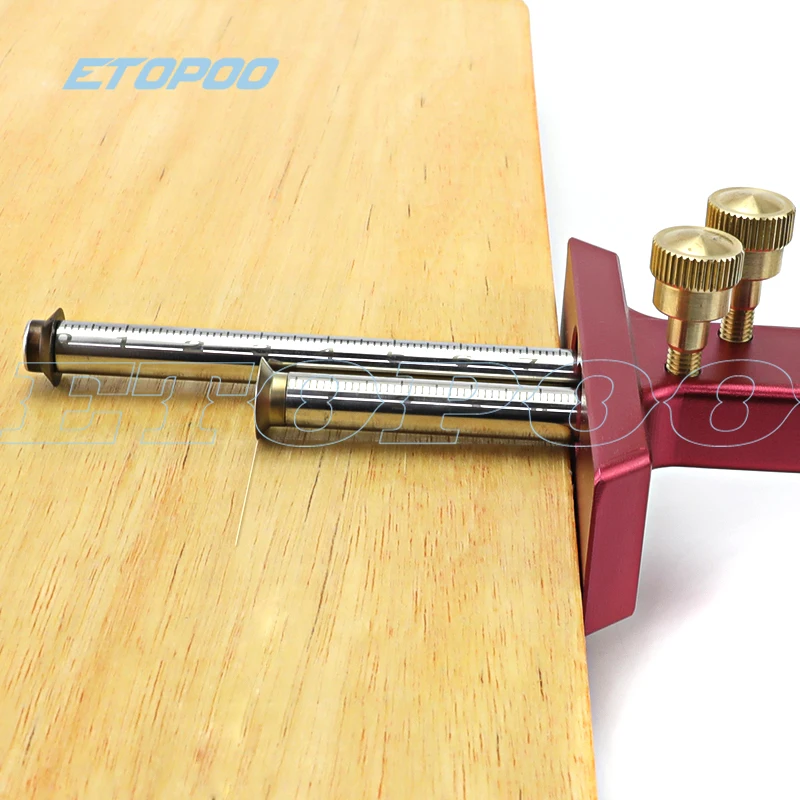 European double headed scribe blade, wooden scribe line woodworking ...