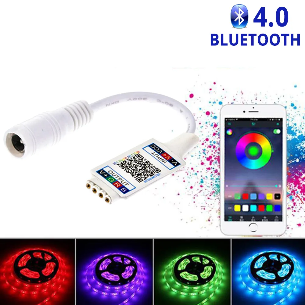 LED Color Controller Bluetooth Remote Control Led For 12V 5050 2835 ...