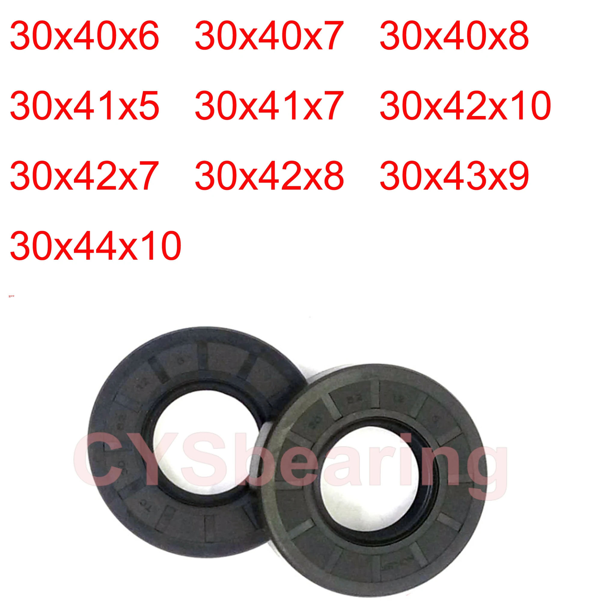 1PCS-2PCS-Skeleton-Oil-Seal-30x40x6-30x40x7-30x40x8-30x42x7-30x42x8 ...
