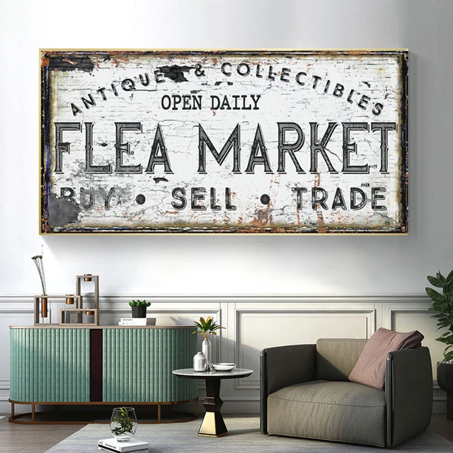 Flea Market Sign
