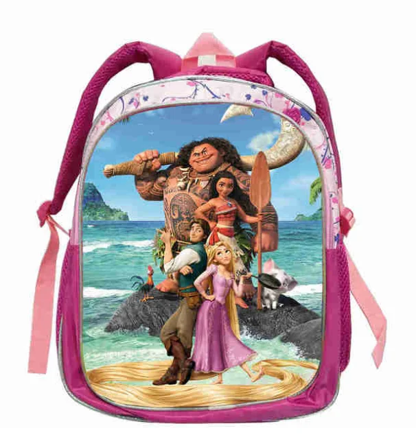 Toddler-Moana-Kindergarten-Backpack-Pink-12-16inch-Children-School-Bags ...