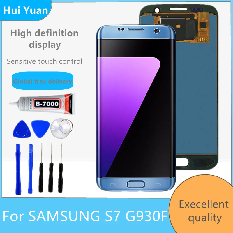 5.5'' Oled Display With Burn Shadow Ghost Image For Samsung S7 Edge ...