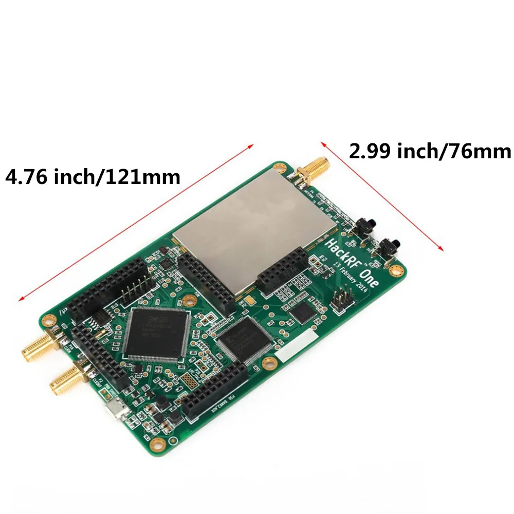 PortaPack H1 HackRF One 1MHz 6GHz SDR 수신기 전송 개발 보드, RTL SDR 데모 보드 키트 동글 ...