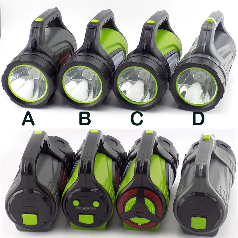 Super-bright-powerful-USB-LED-flashlight-flash-light-torch-lamp-night ...