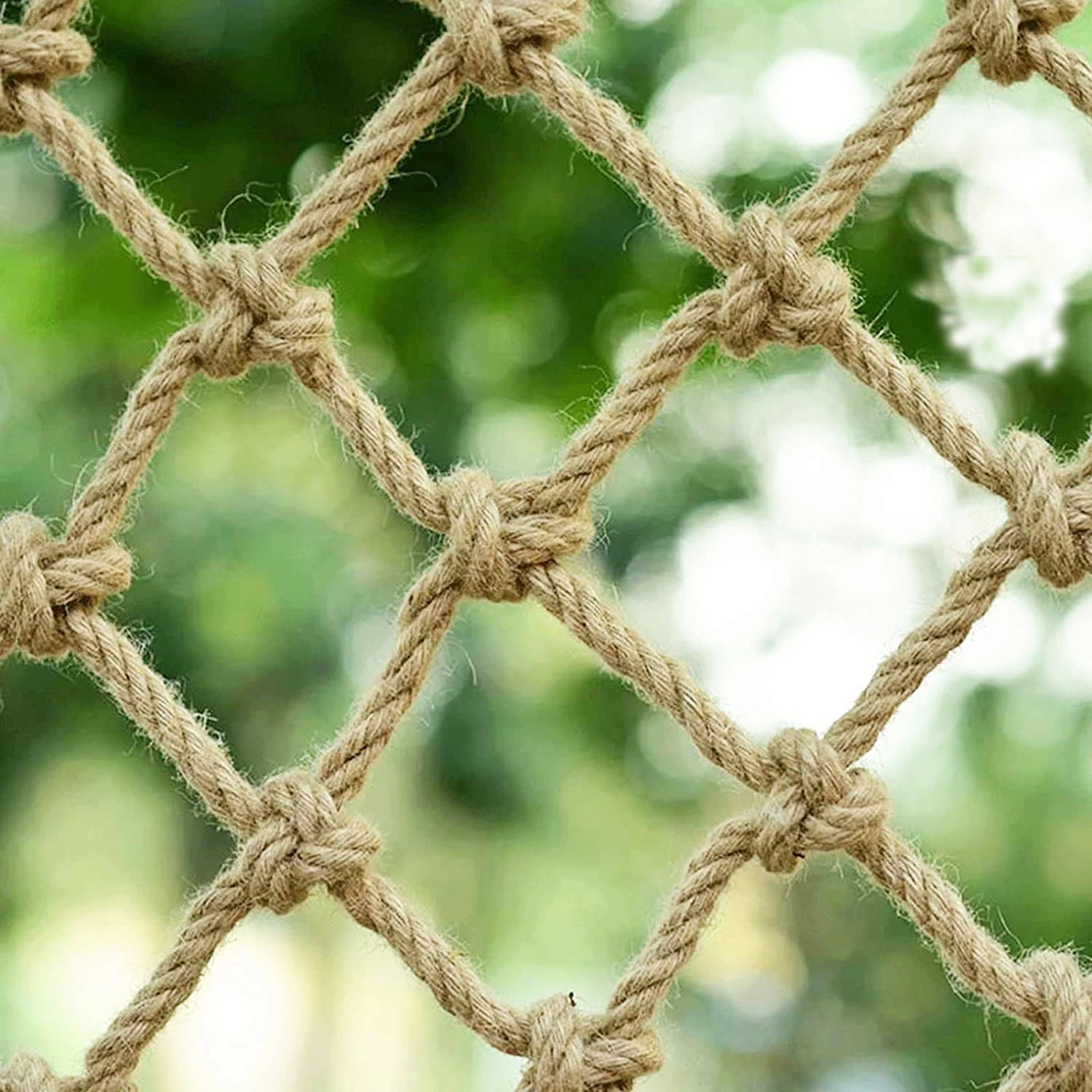 Child Safety Net Climbing Netting Nature Jute Rope Decorative Net ...