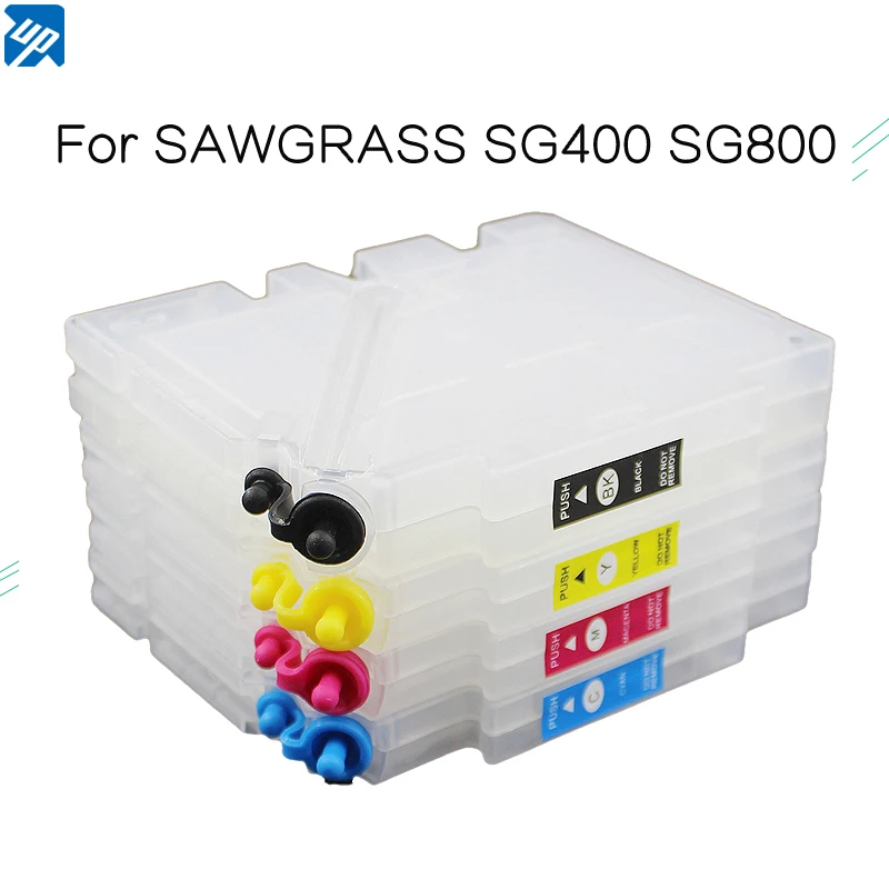 Empty Refillable Ink Cartridge Compatible For Sawgrass Sg400 Sg800 ...