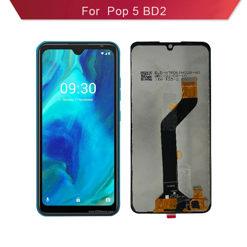 Pantalla LCD para Tecno Pop 5 BD2, montaje de digitalizador táctil ...