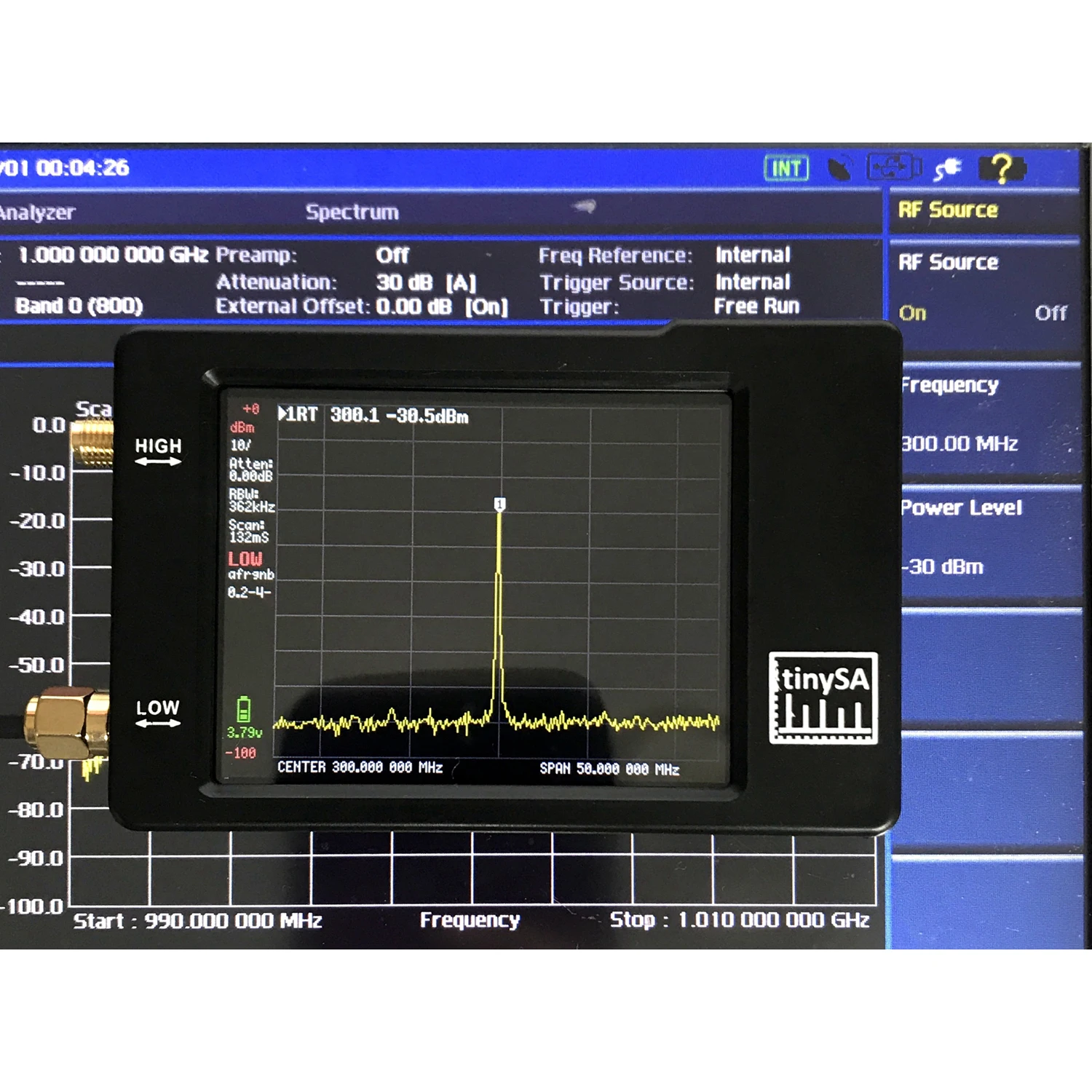 Купить Анализаторы спектра Tiny Spectrum Analyzer Spectrum Analyzer ...