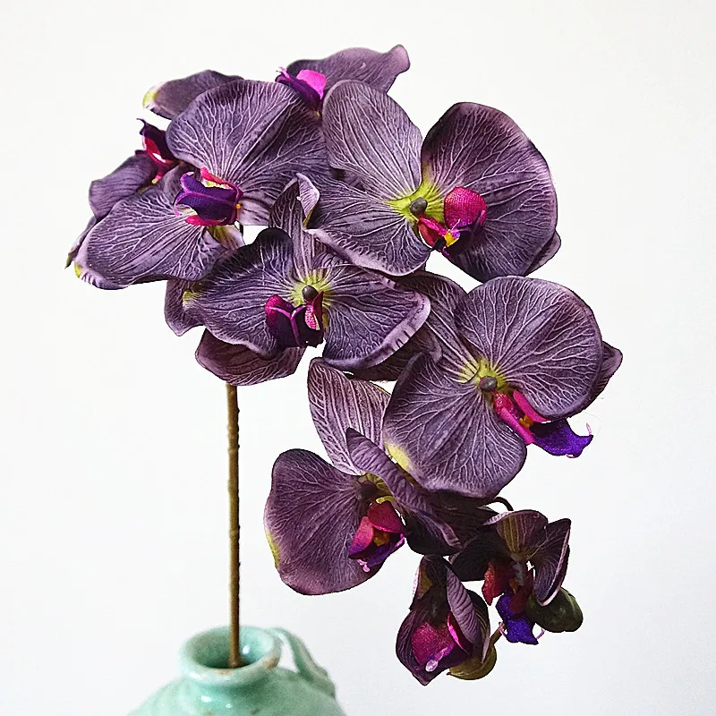 1pcs High Quality Orchid Fake Flower Orchid Artificial Flower Home ...
