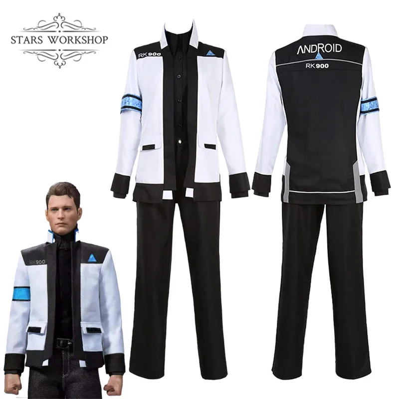 Detroit-Become-Human-Connor-Cos-RK900-Agent-Suit-Uniform-Men-Women ...