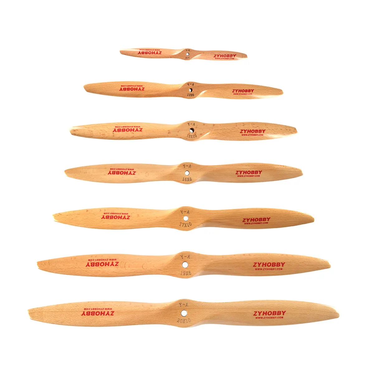 1Pc Wood Wooden CW Propeller Prop For Gasoline RC Airplane 16x6 16x8 ...