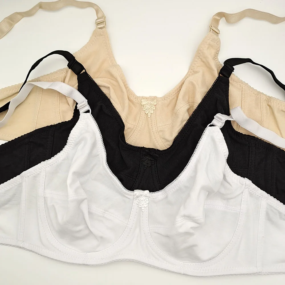 Solid-cotton-bra-special-big-bust-105E-105DD-105C-100E-100DD-100C-95E ...