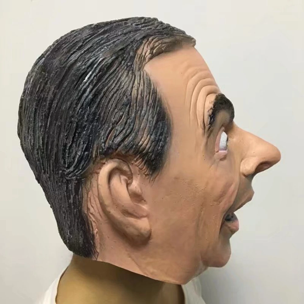 Realistic Mr Bean Human Full Head Cosplay Mask - AllCosplay.com