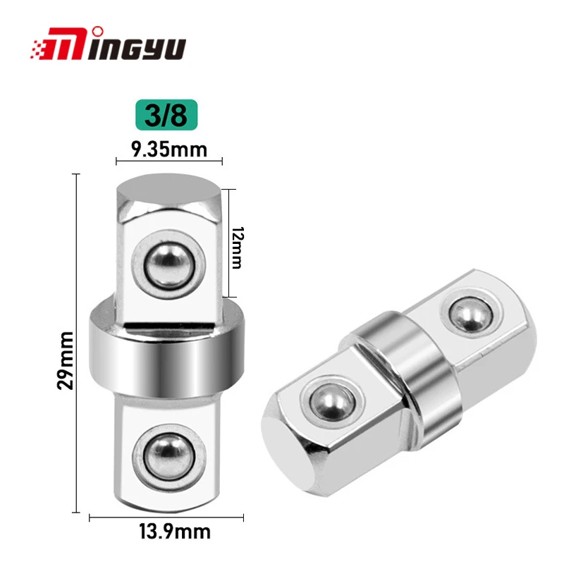 Double Square Socket Wrench | Adapter Head Socket Wrench | 3 Socket ...