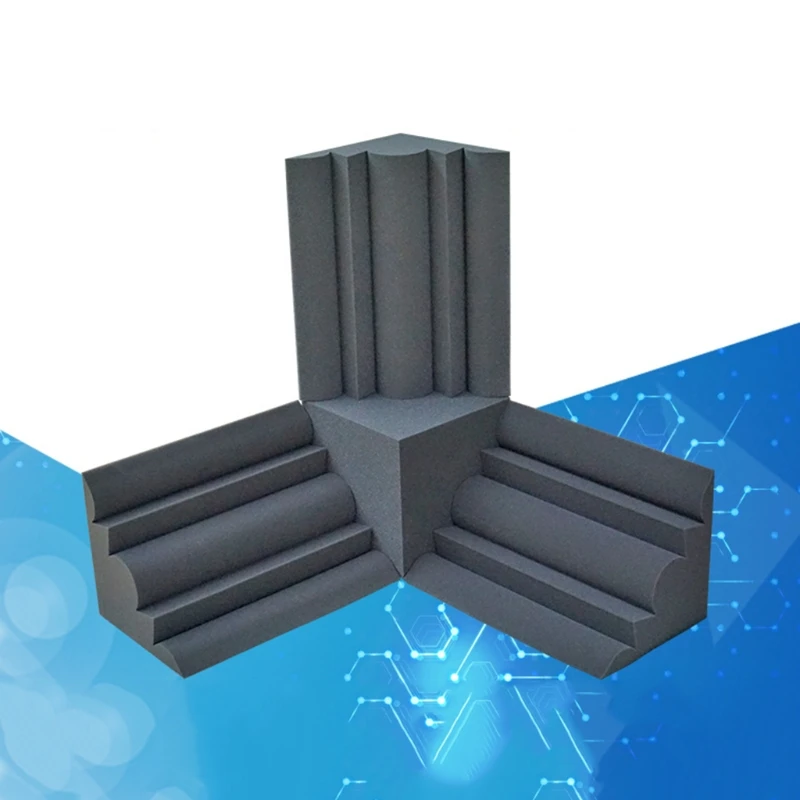 12pcs-Corner-Acoustic-Soundproof-Foam-High-Density-Flame-Retardant-Bass ...