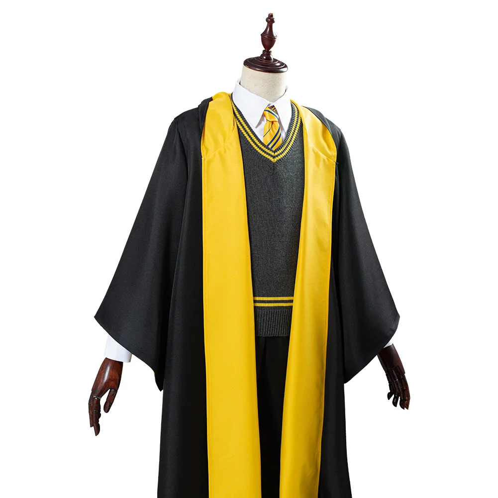 Harry Potter Hufflepuff Cosplay Costume Uniform - AllCosplay.com