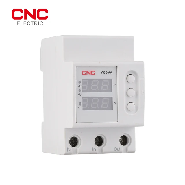 Cnc 50/60Hz 230 220 V Din Sín Kettős Kijelző Állítható Feszültségáram ...