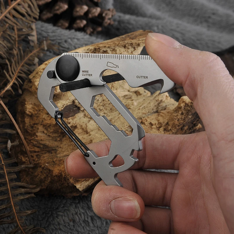 Multi Tool Carabiner Keychain | Keychain Multi Tool Tools Edc ...