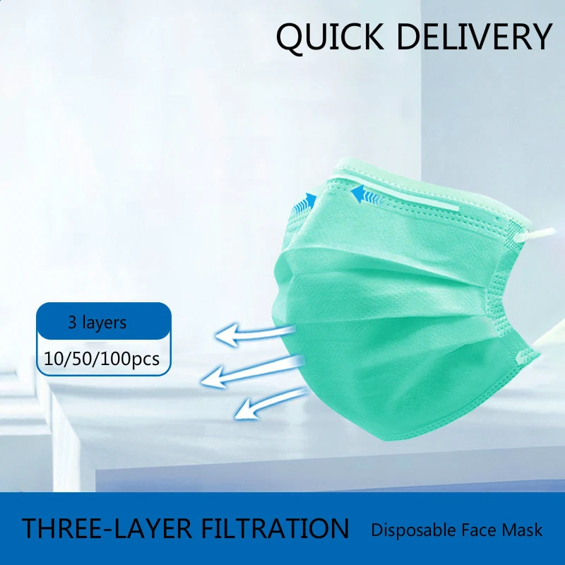 Disposable-Mouth-Face-Masks-Fashion-Mascarillas-Anti-Pollution-Dust ...