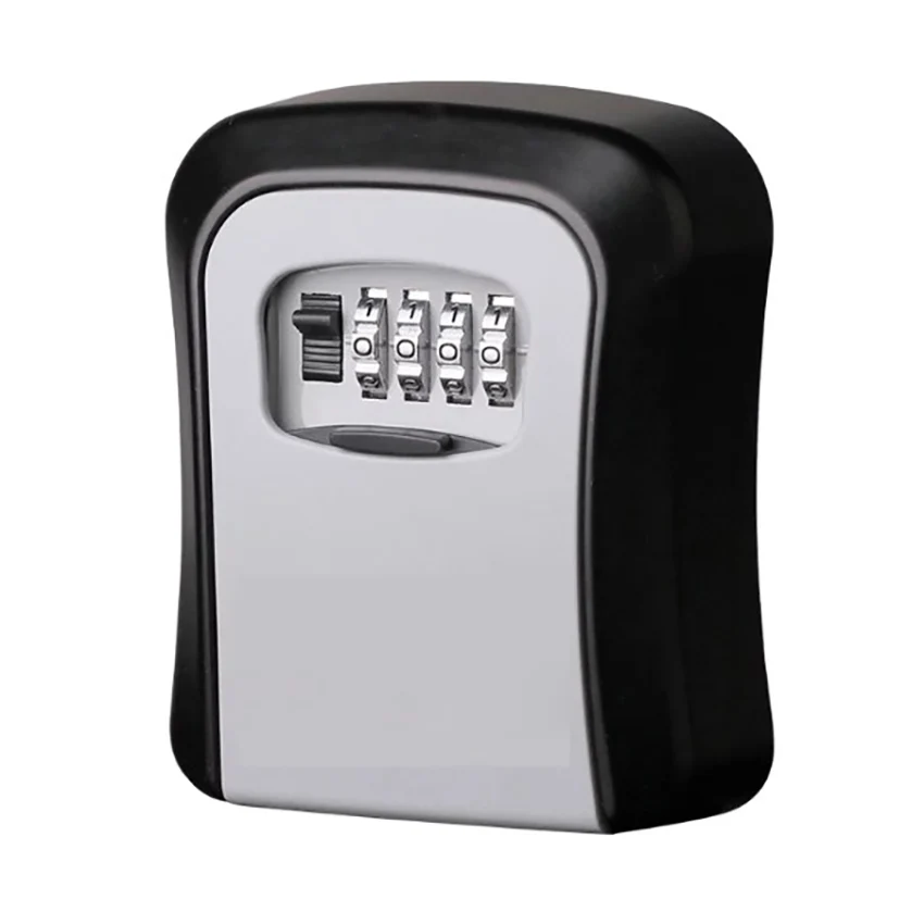 Aluminum Alloy Password Key Box Key U Dish Security Password Safe Case ...