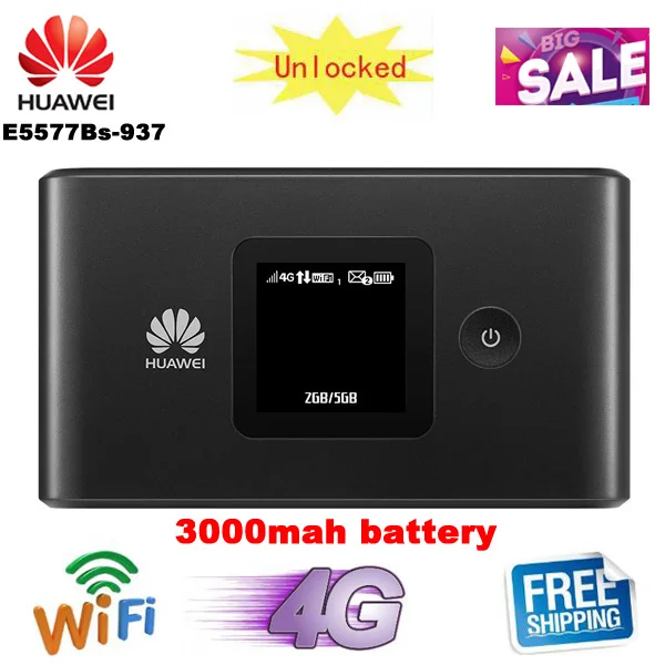 Original 3000mah Battery 150mbps Huawei E5577 E5577bs-937 4g Lte Wifi ...