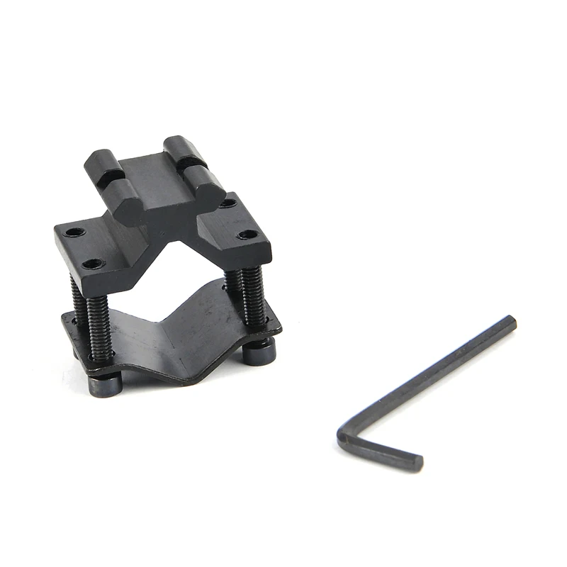 Universal Tactical 20mm Rail Barrel Mount Clamp for Rifle Gun Scope ...