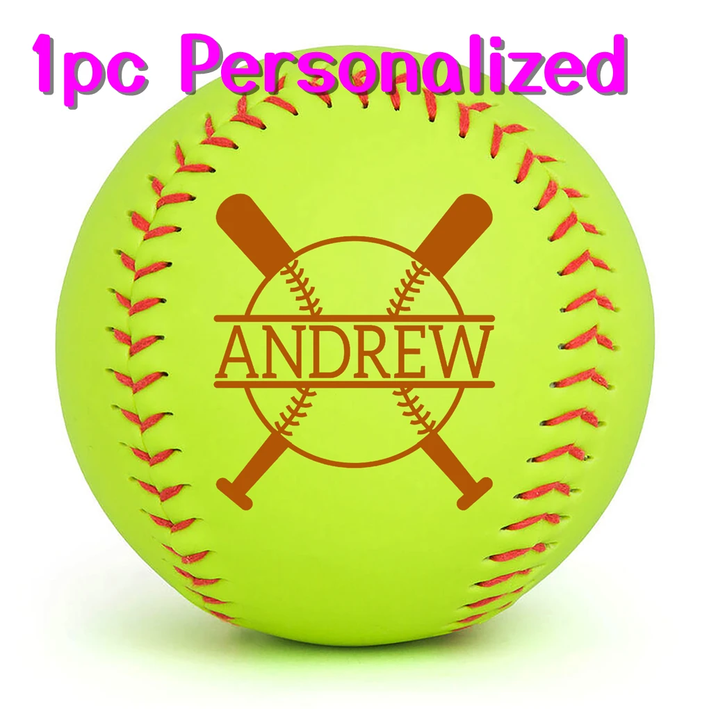 1pc-Personalized-Softball-Customized-Gifts-For-Softball-Fan-Team-Balls ...