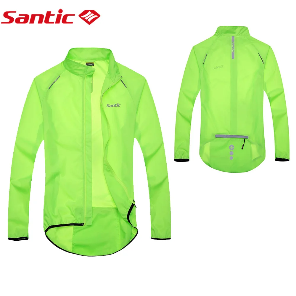Santic Men Cycling Jackets Windproof Skin Coat Sun-protective Anti ...