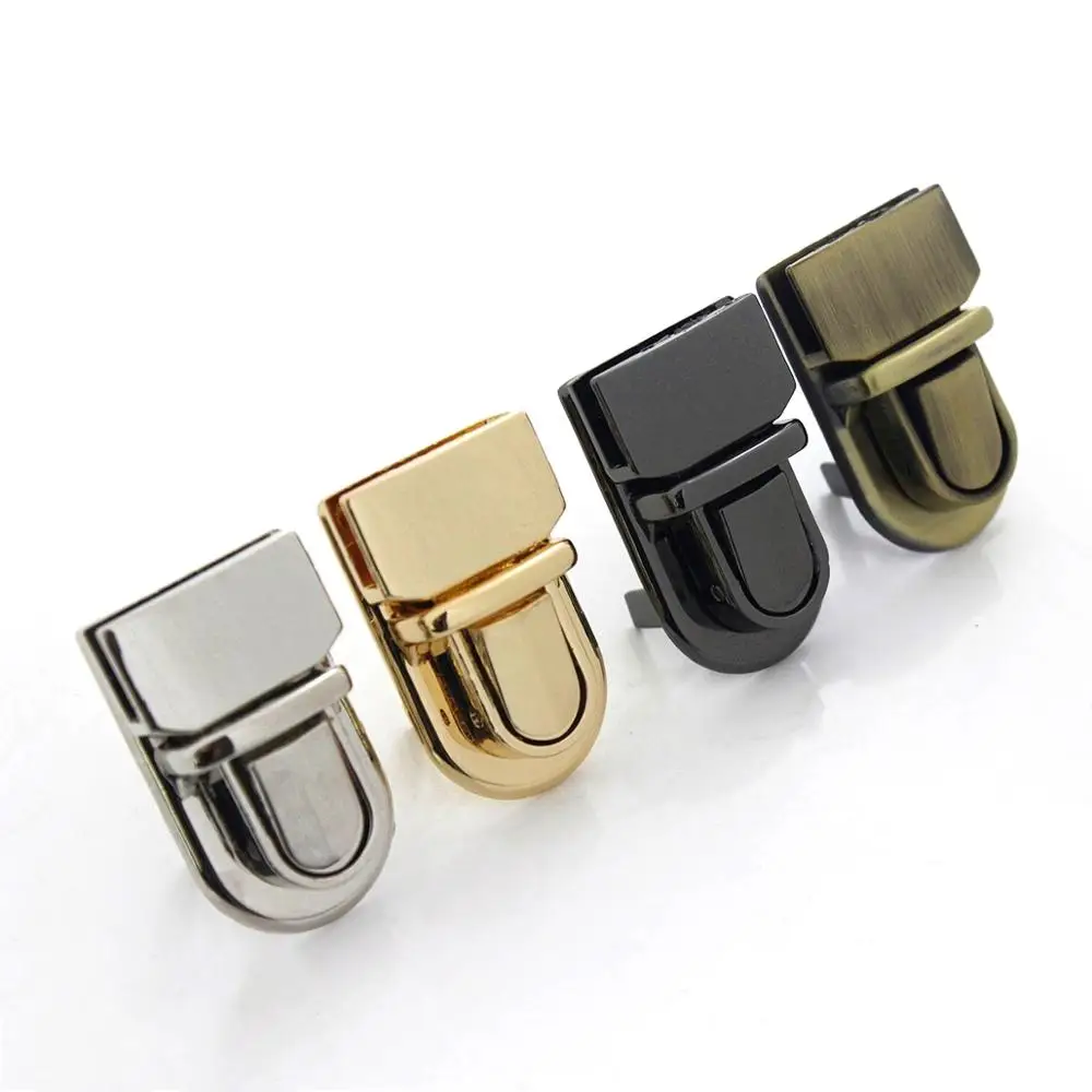 1pcs Metal Durable Buckle Tongue Lock Push Lock For DIY Handbag Bag ...