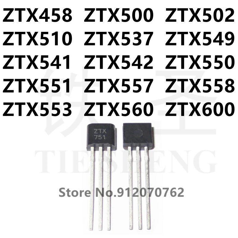 10PCS-ZTX458-ZTX500-ZTX502-ZTX510-ZTX537-ZTX549-ZTX541-ZTX542-ZTX550 ...