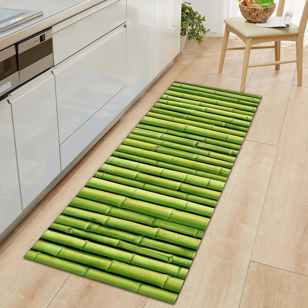 Painted Bamboo Floor Mats – Flooring Ideas