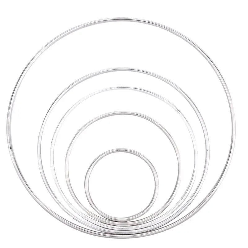 5pcs-Metal-Dream-Catcher-Dreamcatcher-Ring-Dream-Catcher-Circle-Ring ...