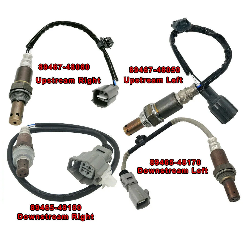 4pcs/Set UP+Downstream 89465-48170 89465-48180 89467-48050 89467-48060 ...
