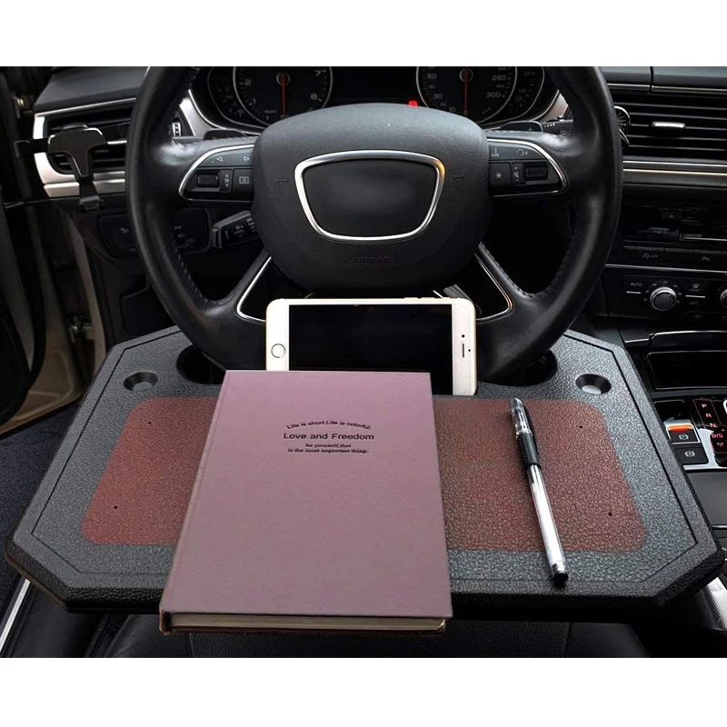 Car Steering Wheel Desk Multifunctional Portable Car Travel Table ...
