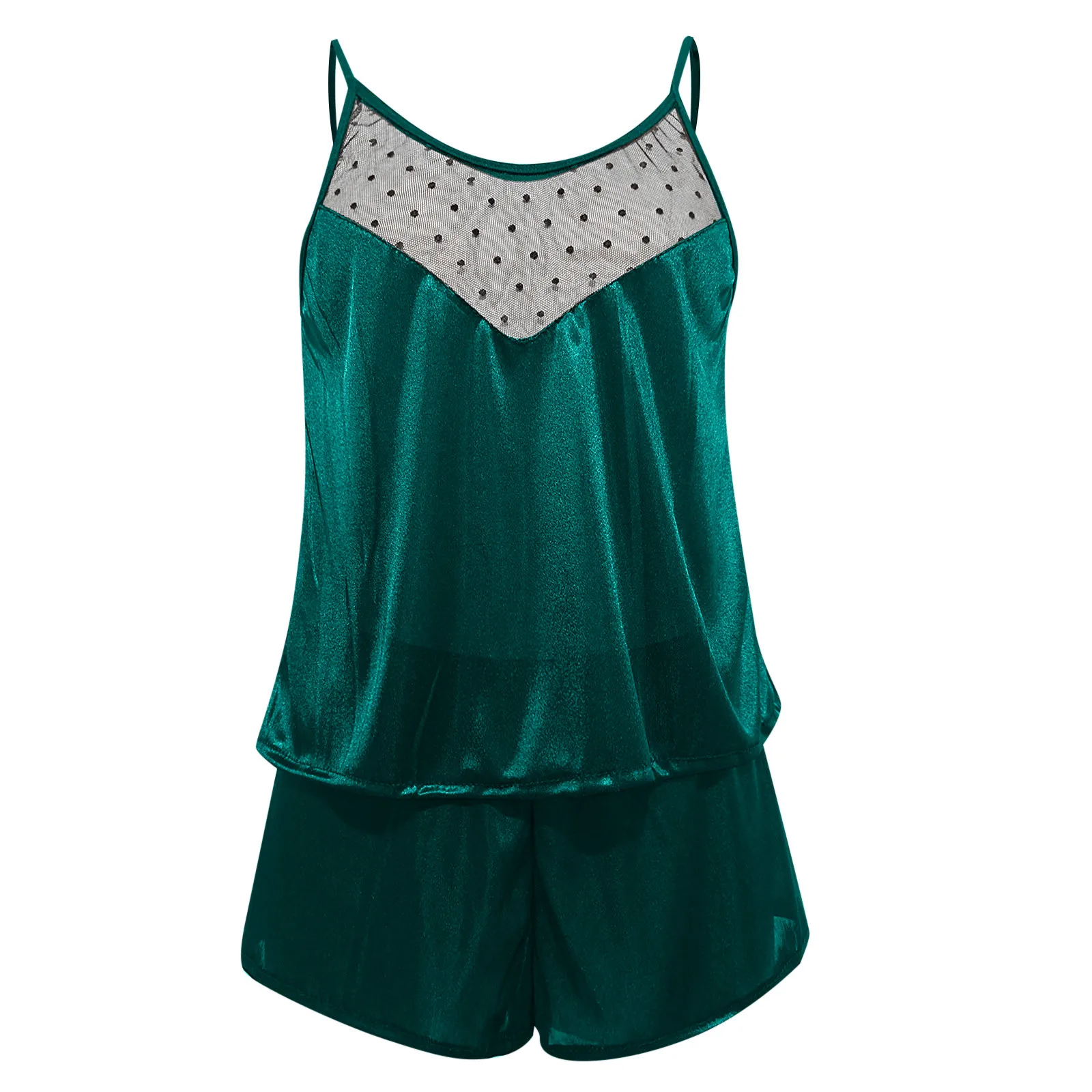 New-Fashion-Plus-Size-Women-Sexy-Lingerie-Mesh-Sleepwear-Satin-Silk ...