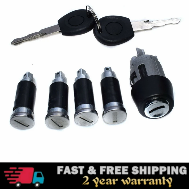 191905855 357905855B 701837205 Steering Ignition Switch Lock Cylinder w ...