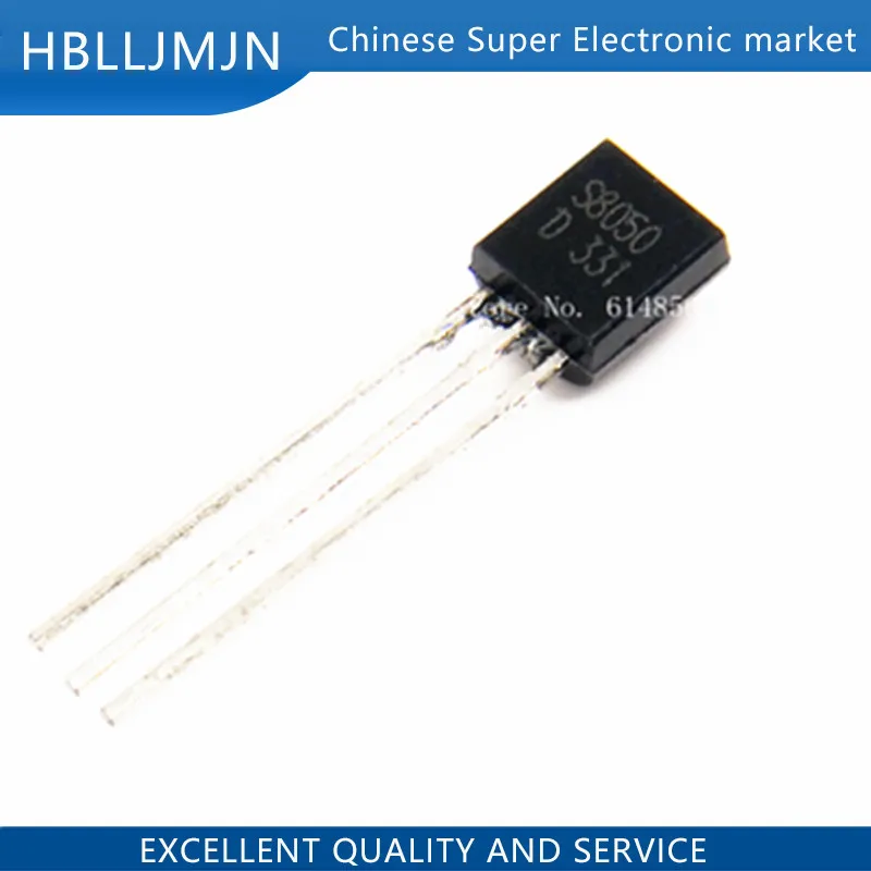 100 piezas S8050 TO 92 8050 TO92 nuevo triodo transistor|npn general ...