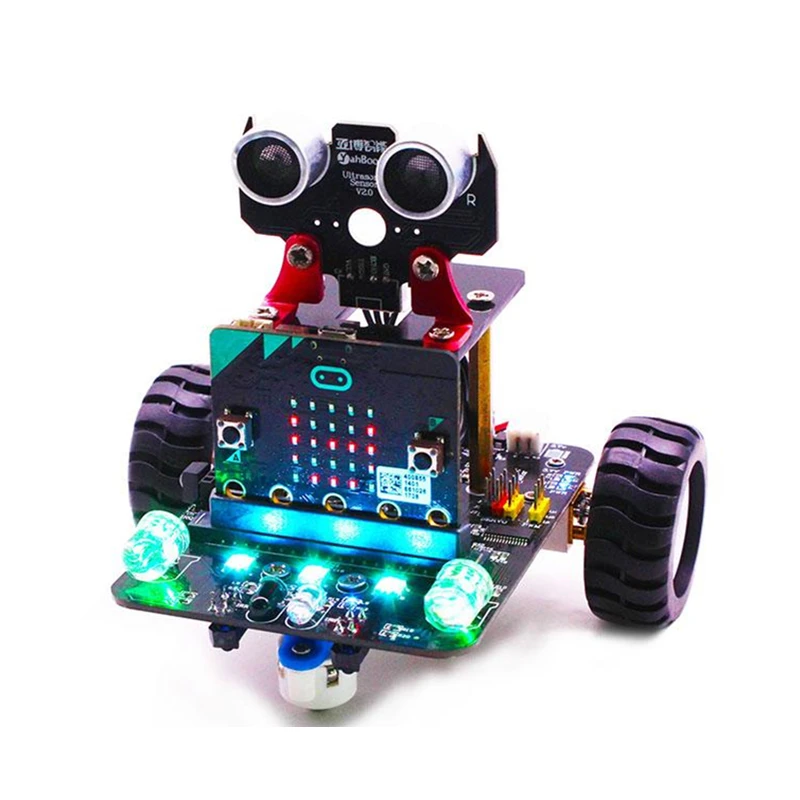 Micro:bit Smart Car Robot Kit With Microbit V2 Programming Board ...