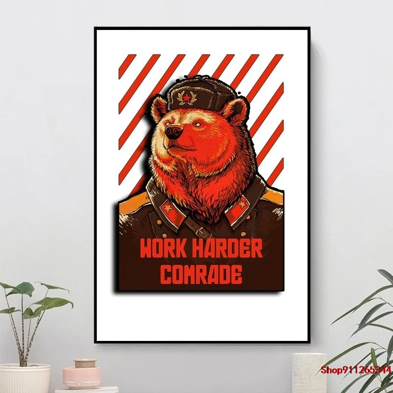 Soviet Bear Poster