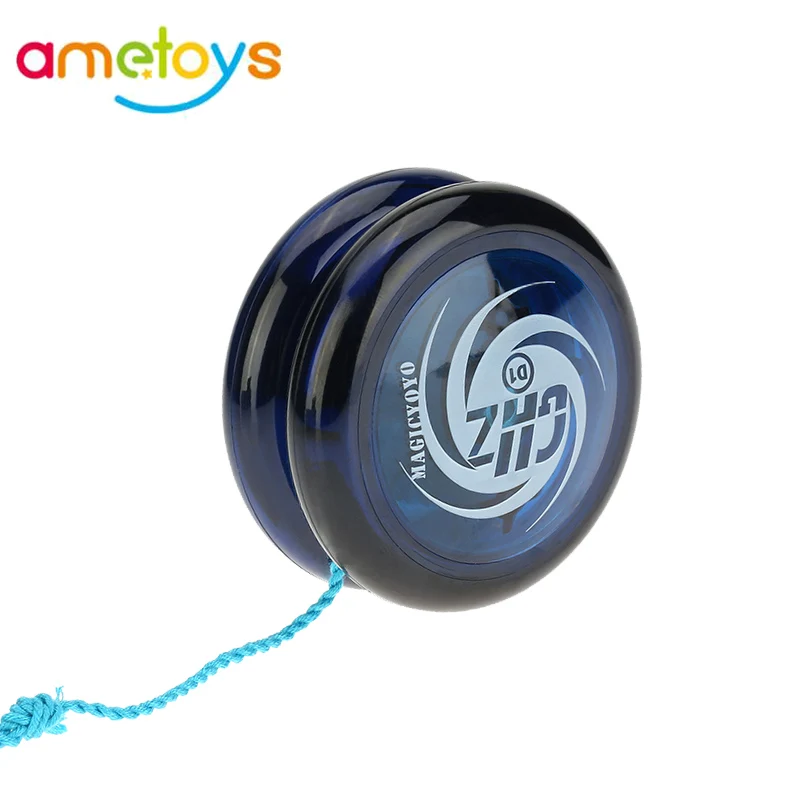 Magic Yoyo D1 Poly Carbonate Plastic Loop Yo-yo Narrow Plain Shaft Star ...