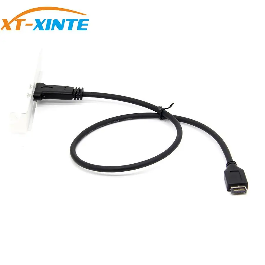XT-XINTE USB 3.1 Front Panel Header Type E Male to Usb-C Type C Female ...