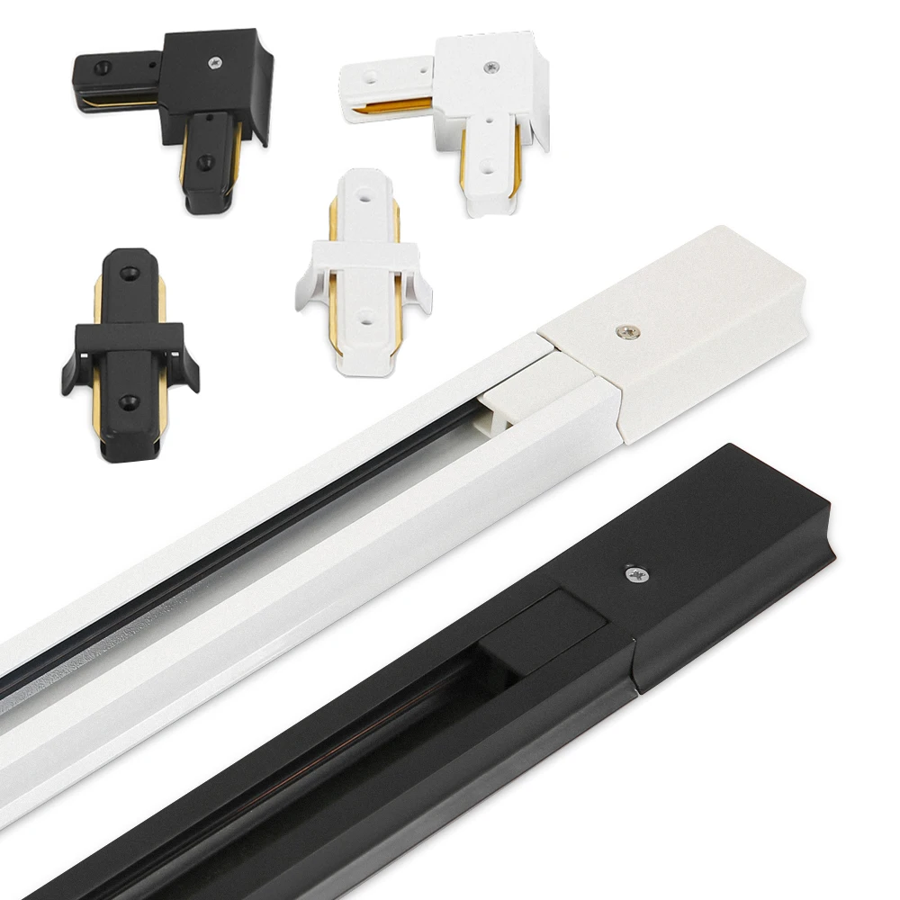 Riel de luz LED de aluminio grueso, 2 cables, 0,5 metros, con ...