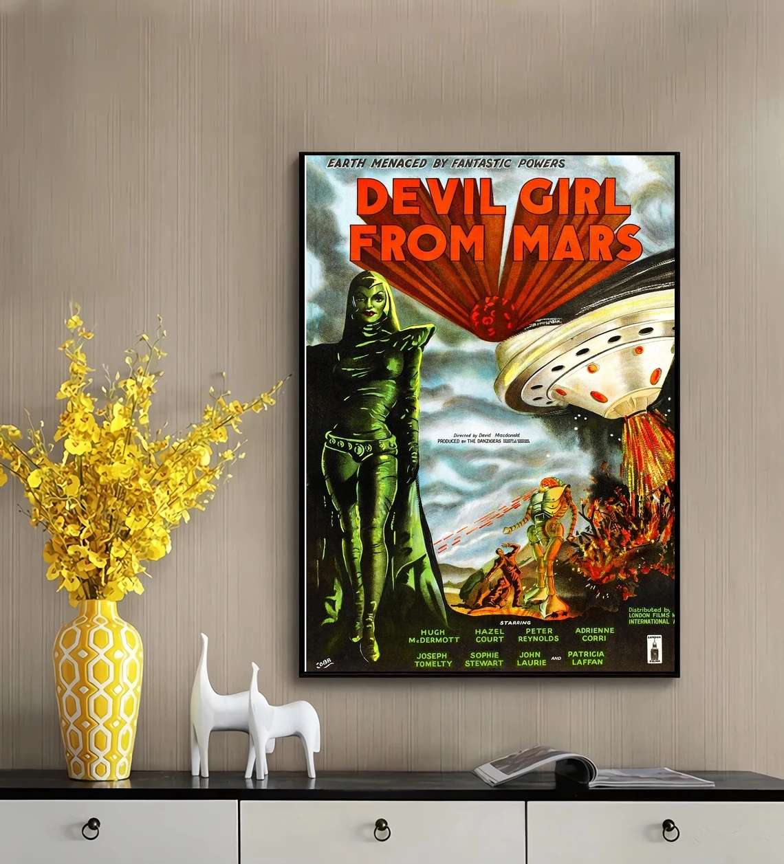 Devil Girl From Mars Poster