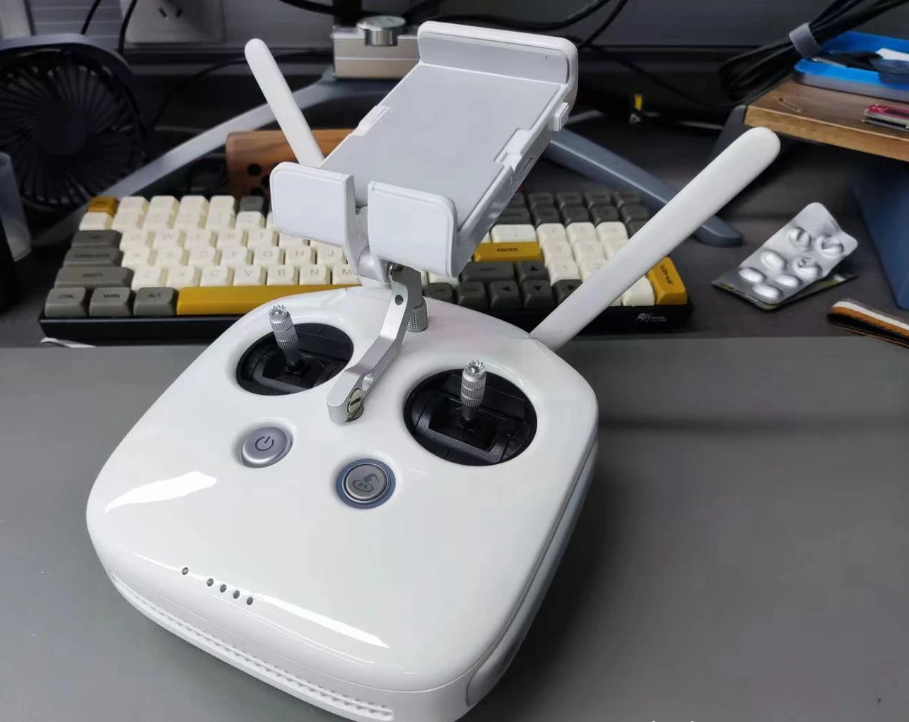 Used 99% New Remote Controller For DJI Phantom 4P V2.0 Quadcopter Drone ...