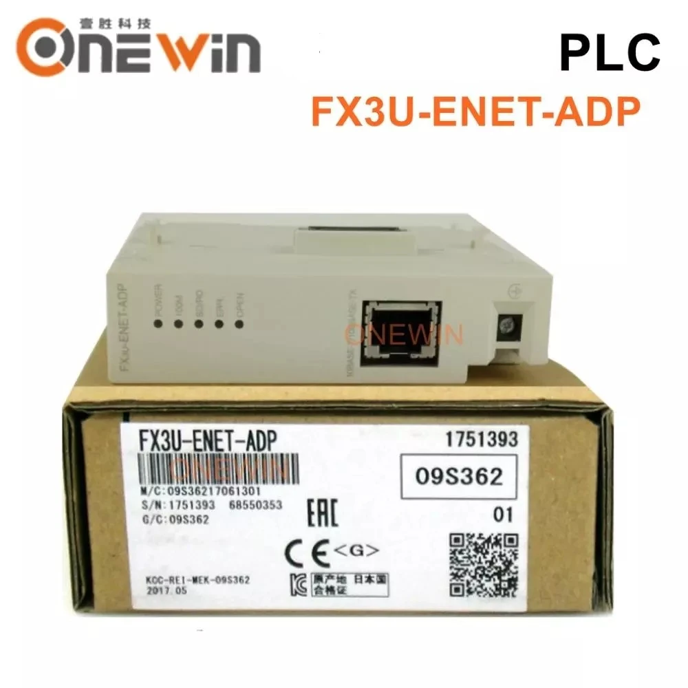 FX3U ENET ADP 이더넷 통신 특수 어댑터 PLC 새로운 원본 MELSEC FX3|모터 콘트롤러| - AliExpress